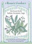'Italian Aromatic Sage' Heirloom Herbs – Renee's Garden