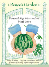 'Mini Love' Personal Size Watermelons – Renee's Garden