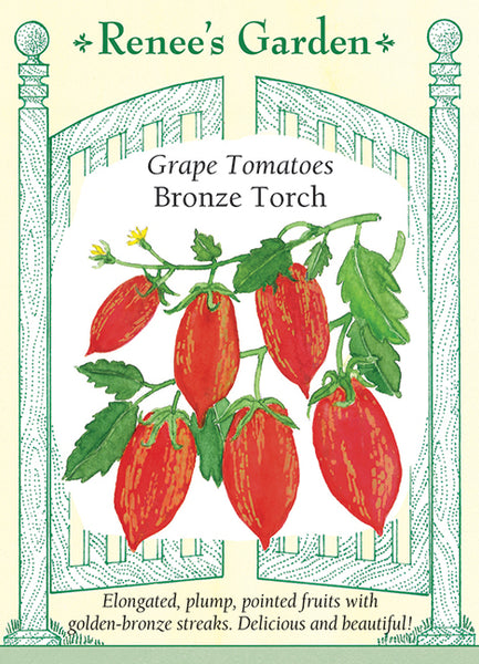 'Bronze Torch' Grape Tomatoes | Renee's Garden Seeds