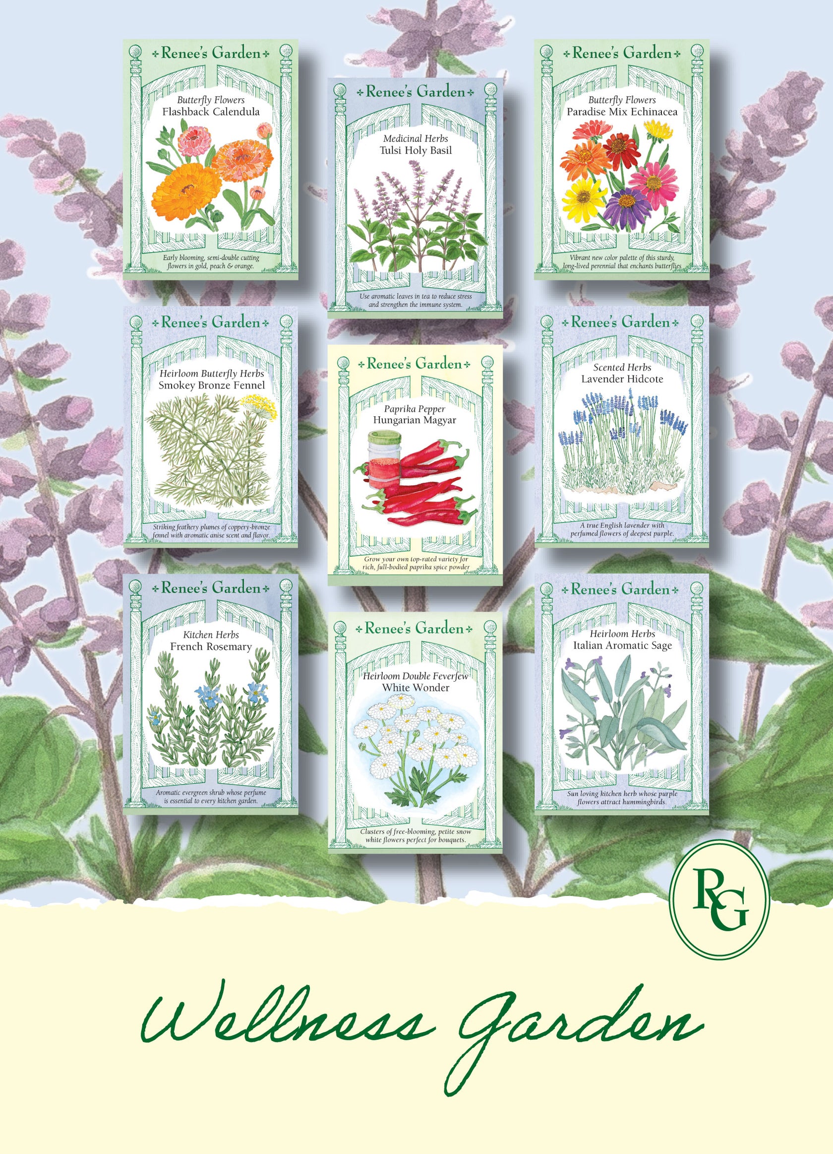 Wellness Garden Bundle – Renee's Garden
