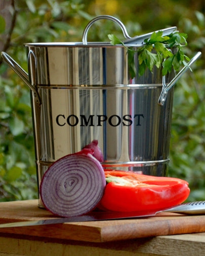The 2-in-1 Kitchen Compost Pail | Renee's Garden Seeds